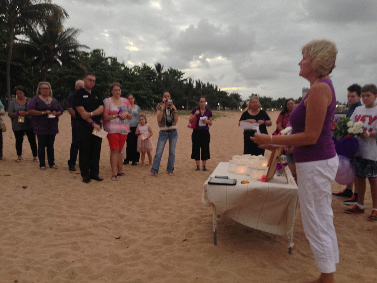 Service marks 10 year anniversary of honeymoon diver Tina Watson's ...