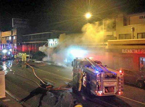 Arson probe after fire at North Hobart restaurant Fish Bar - ABC News