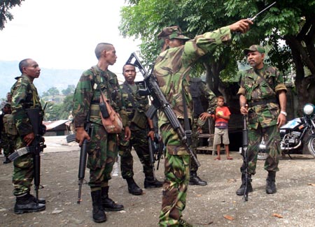 Soldier killed in Timor gun battle - ABC News