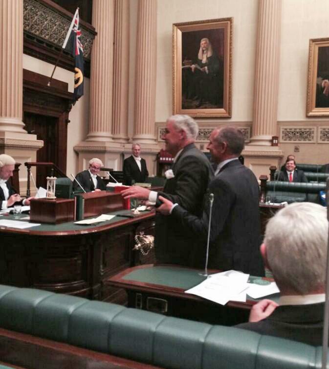 Bob Such attends SA Parliament opening despite medical leave for brain ...