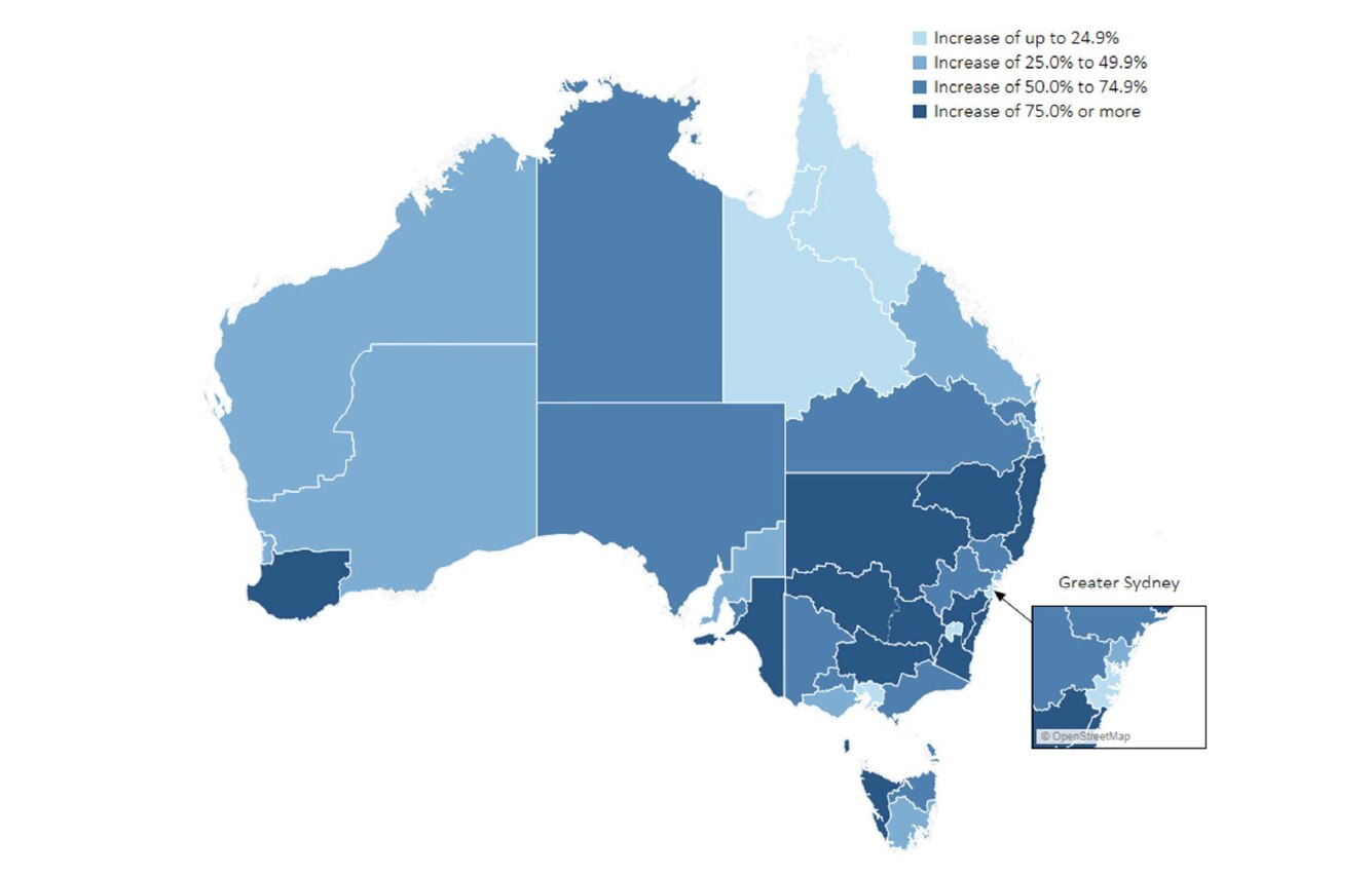 Regional areas have enjoyed a pandemic influx, but many jobs are still ...