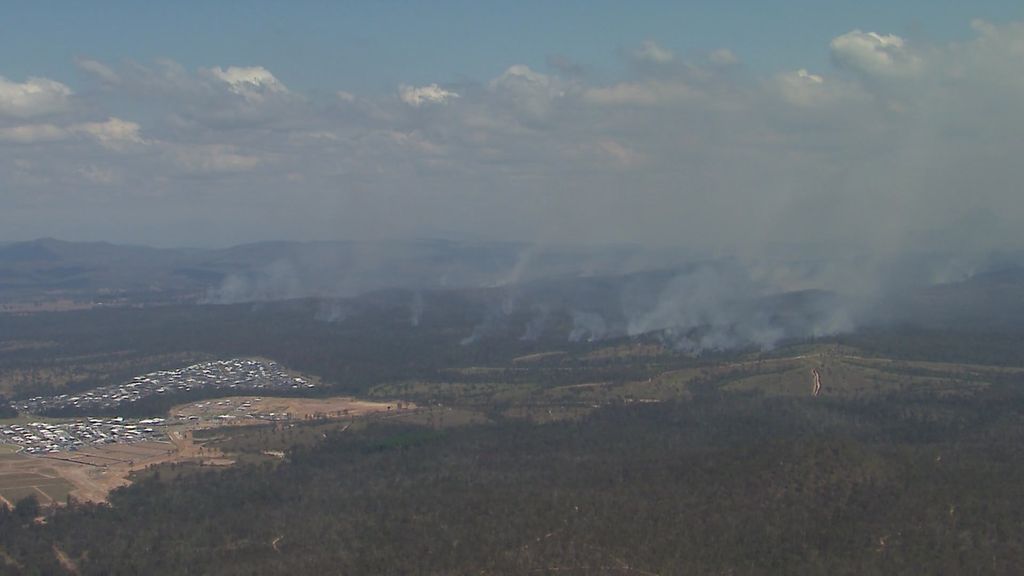 Smoke surrounding Brisbane. - ABC News