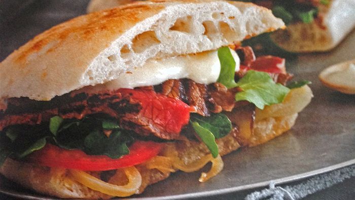 Aussie steak sandwich - ABC Everyday