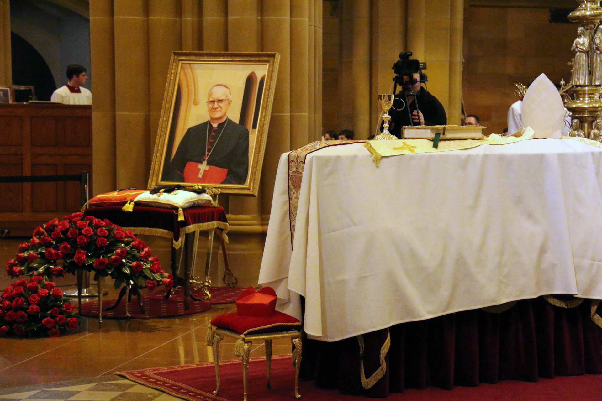 Funeral held for former Sydney Catholic Archbishop, Cardinal Edward ...