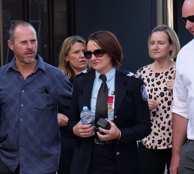 Brett Forte's partner tells inquest his actions the day he was killed ...