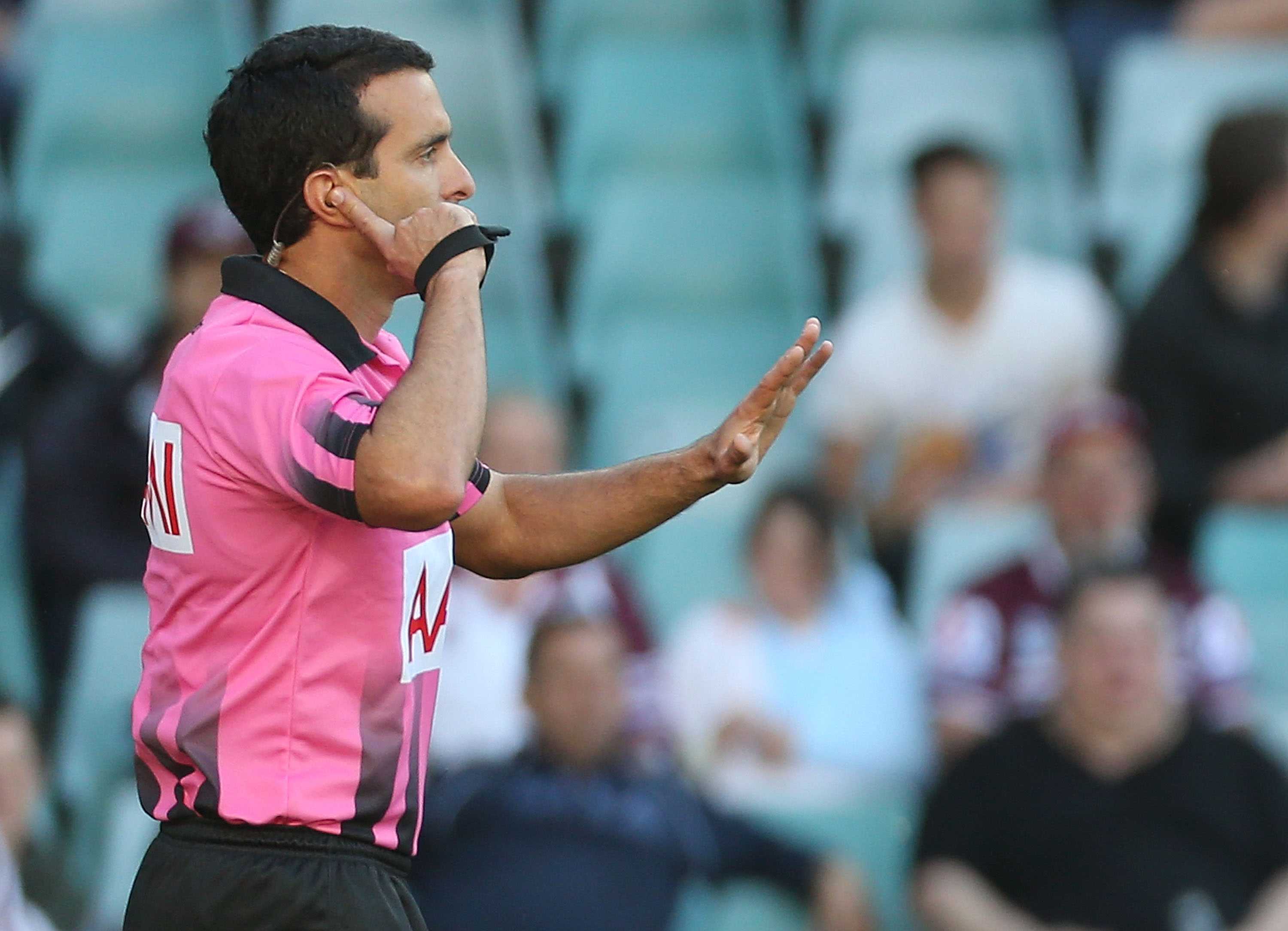 Seventh-tackle refs Matt Cecchin and Henry Perenara dropped as NRL ...