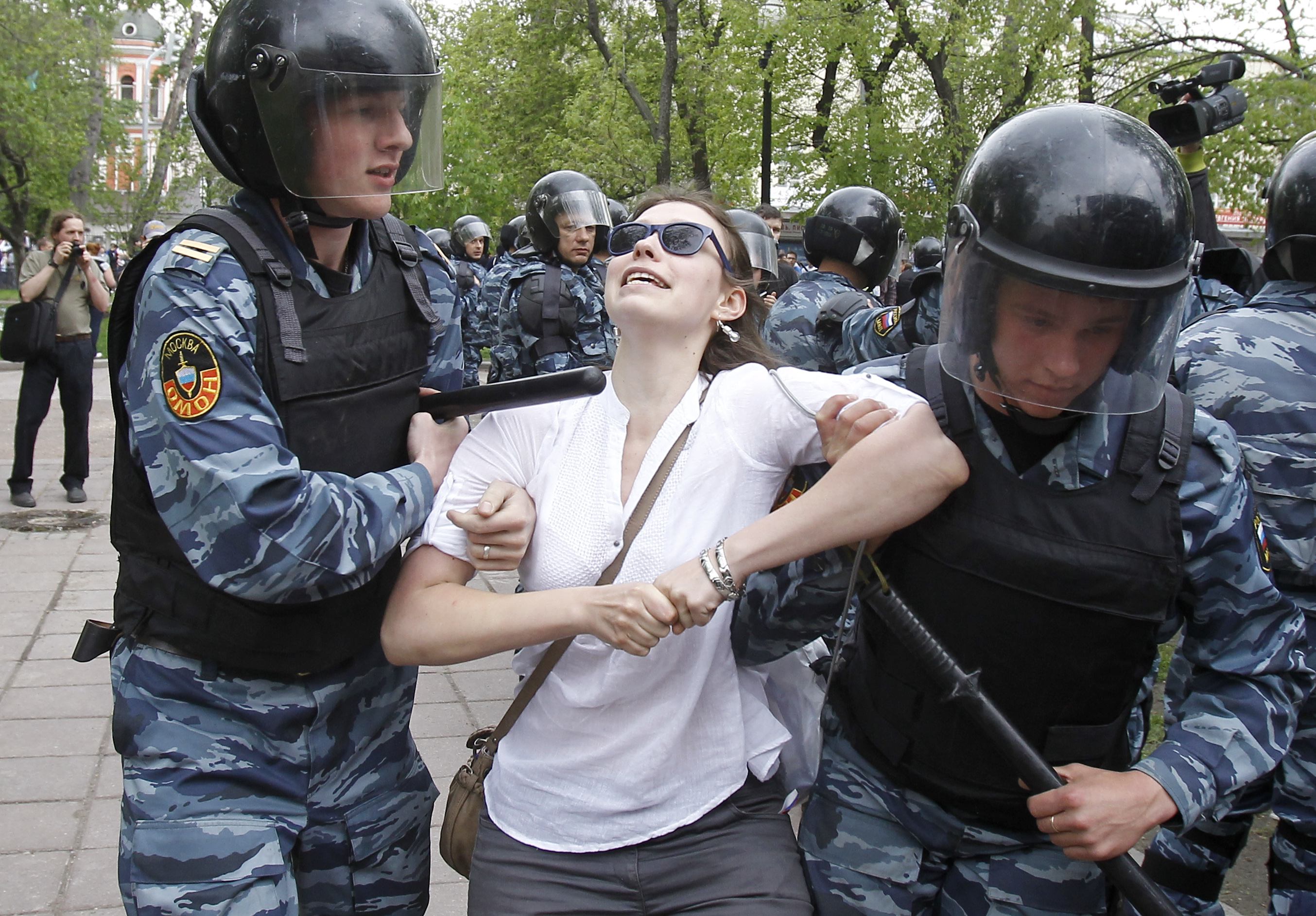 Police crackdown on Occupy Moscow - ABC listen