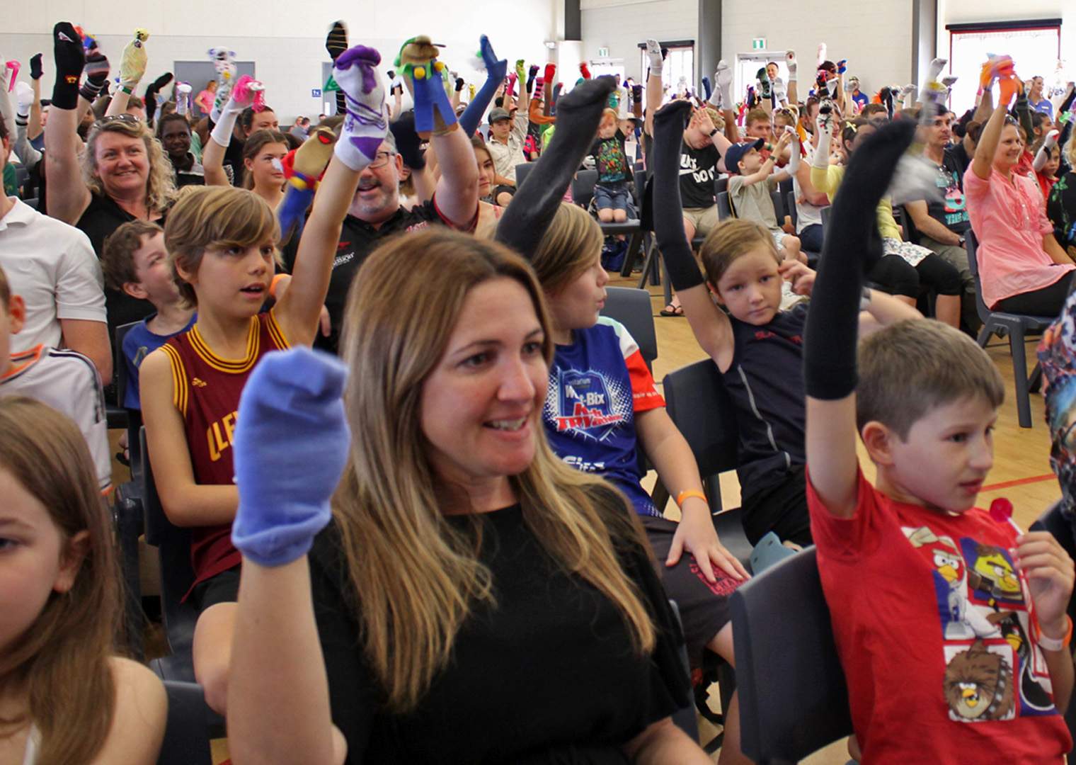 Townsville socks it to Guinness World Record for most people wearing ...