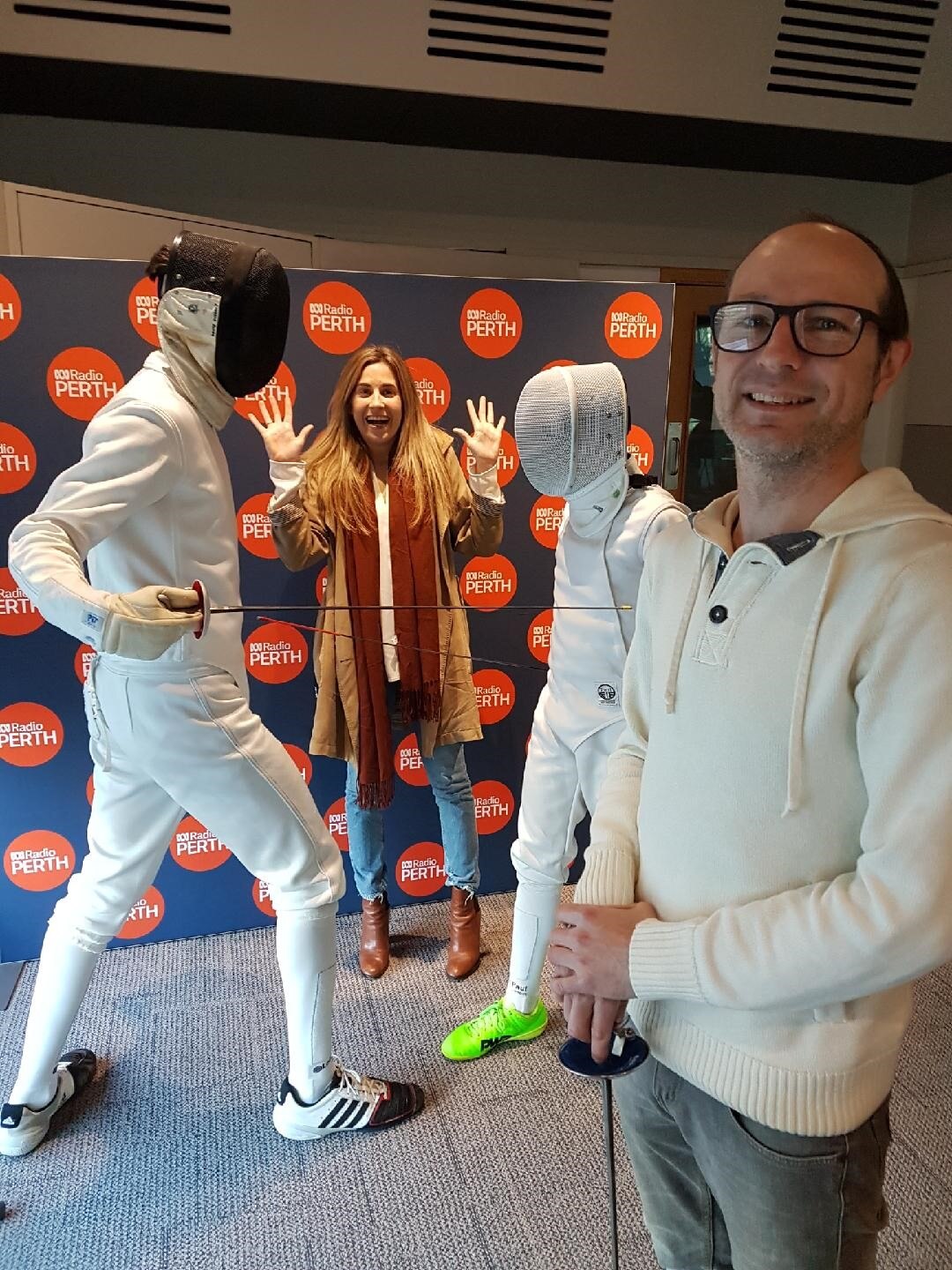 Cavalier fencers in action - ABC Perth