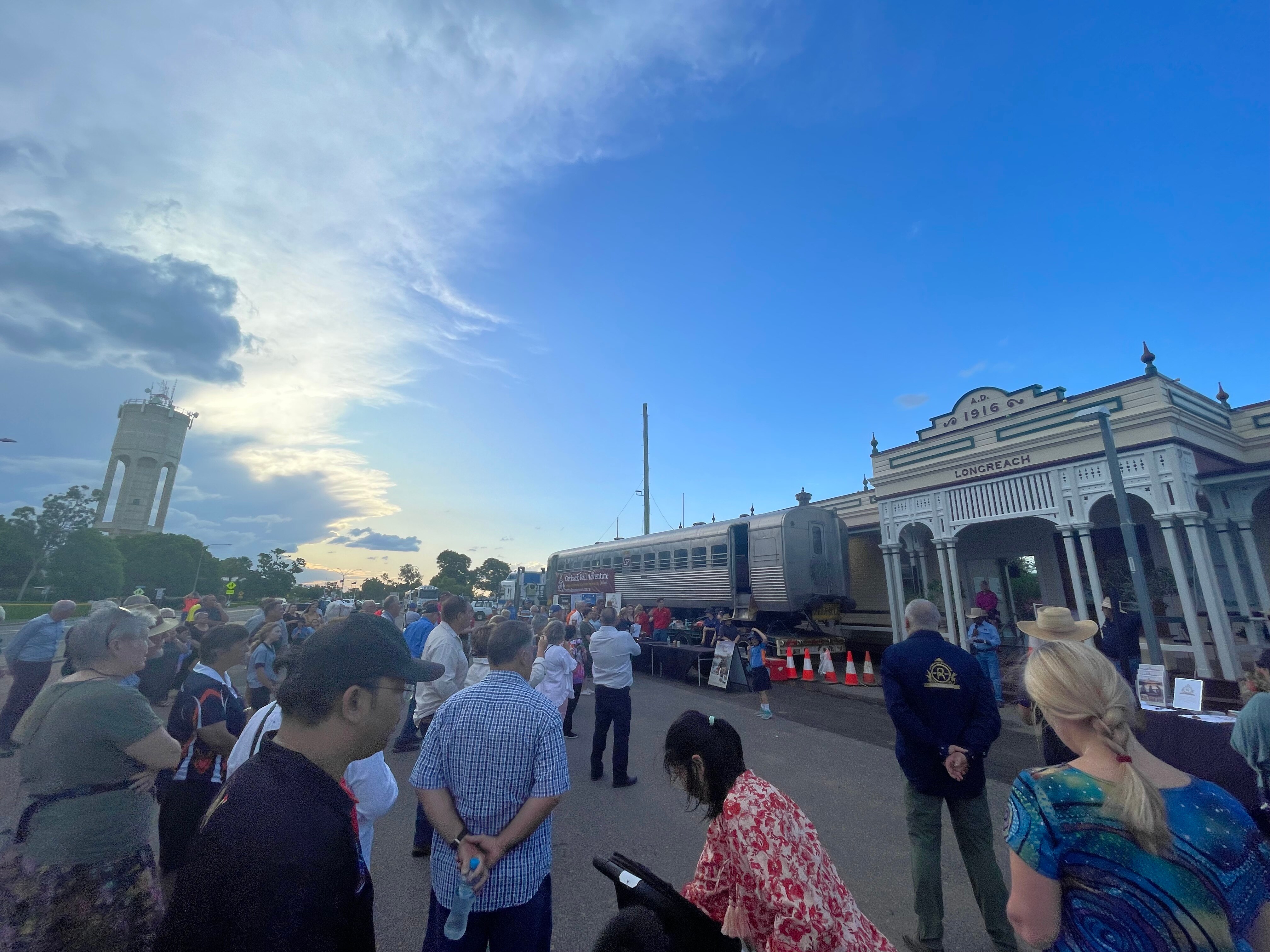 Historic silver bullet train's arrival inspires hopes of extending ...