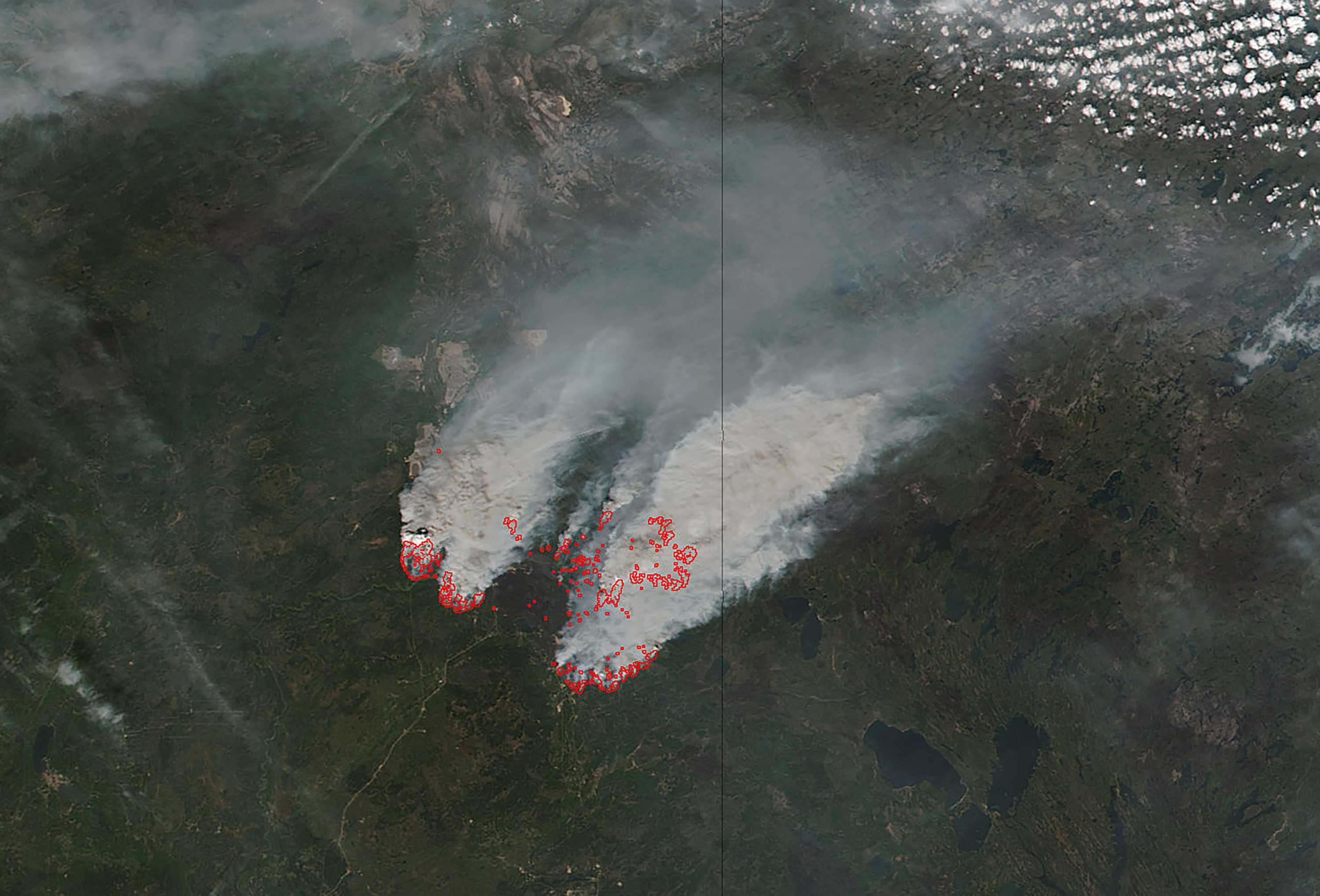 Satellite Alberta Canada From Satellites To Smog: Enhancing