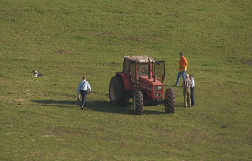 Woman dies after being hit by tractor - ABC News