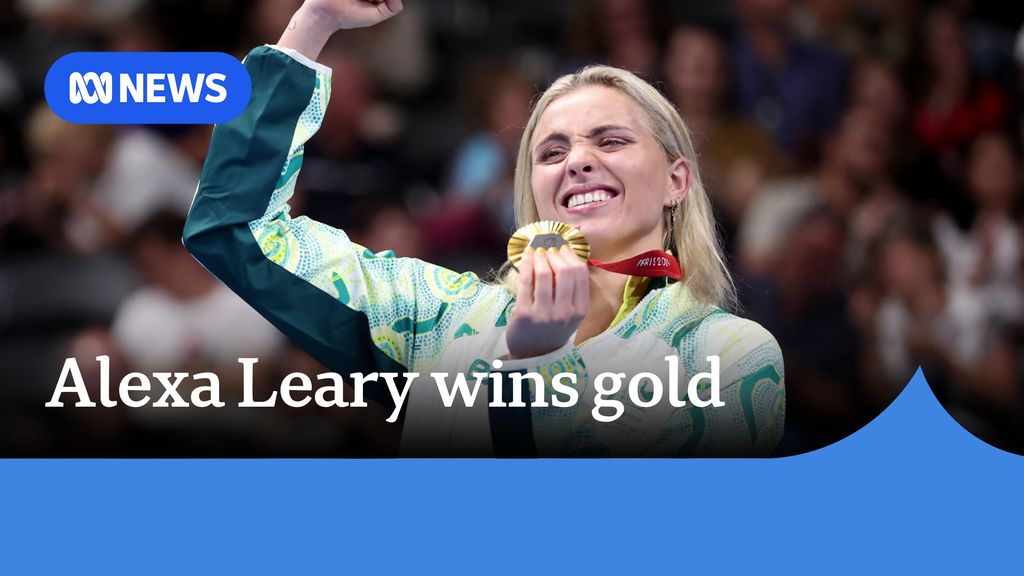 Alexa Leary breaks world record twice on her way to gold - ABC News
