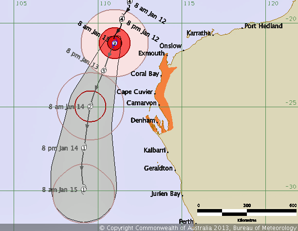 Cyclone Narelle downgraded - ABC News