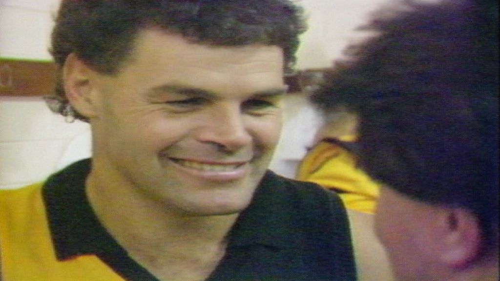 Big grin from Brian Peake after a late goal sees WA take a three-point ...