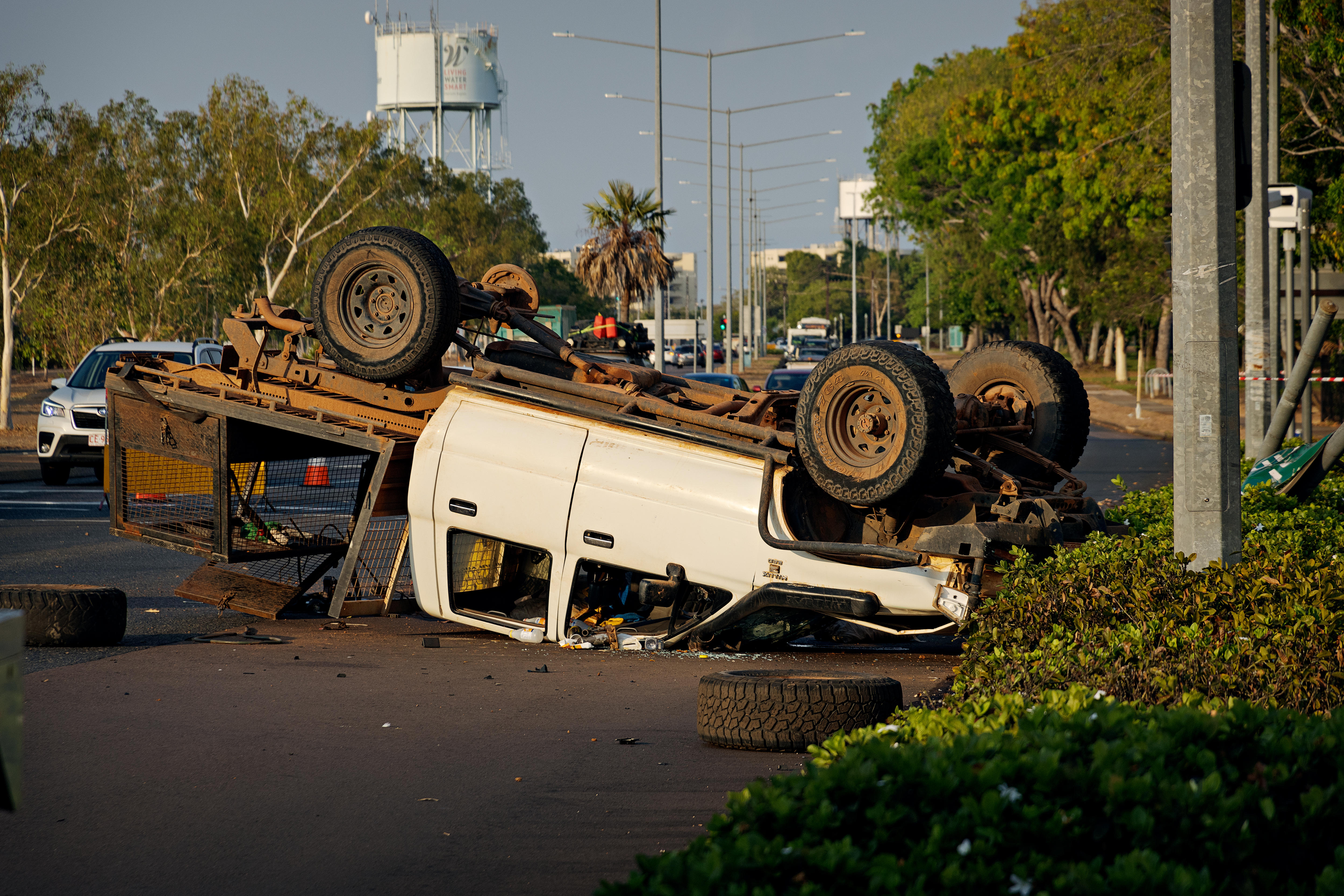 Cyclist seriously injured after collision with ute on Darwin's Stuart ...