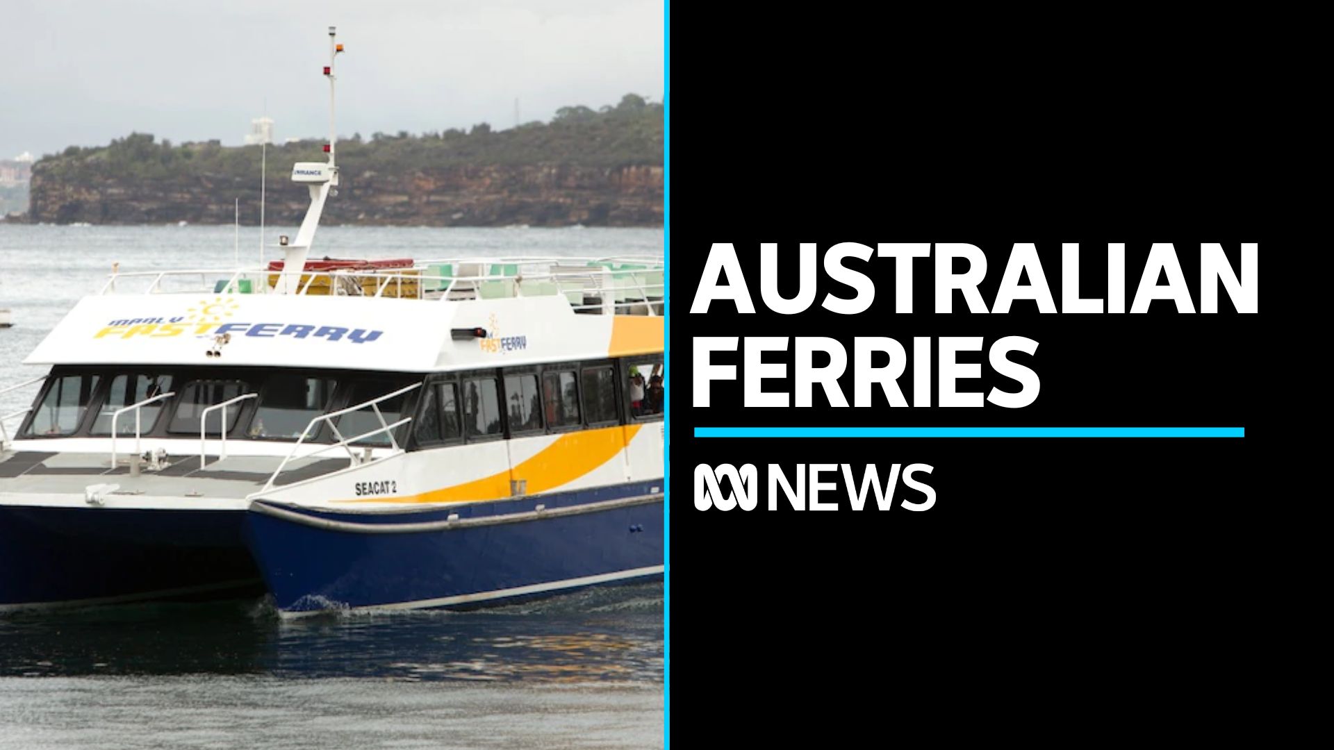 New fleet of ferries to be Australian-made - ABC News