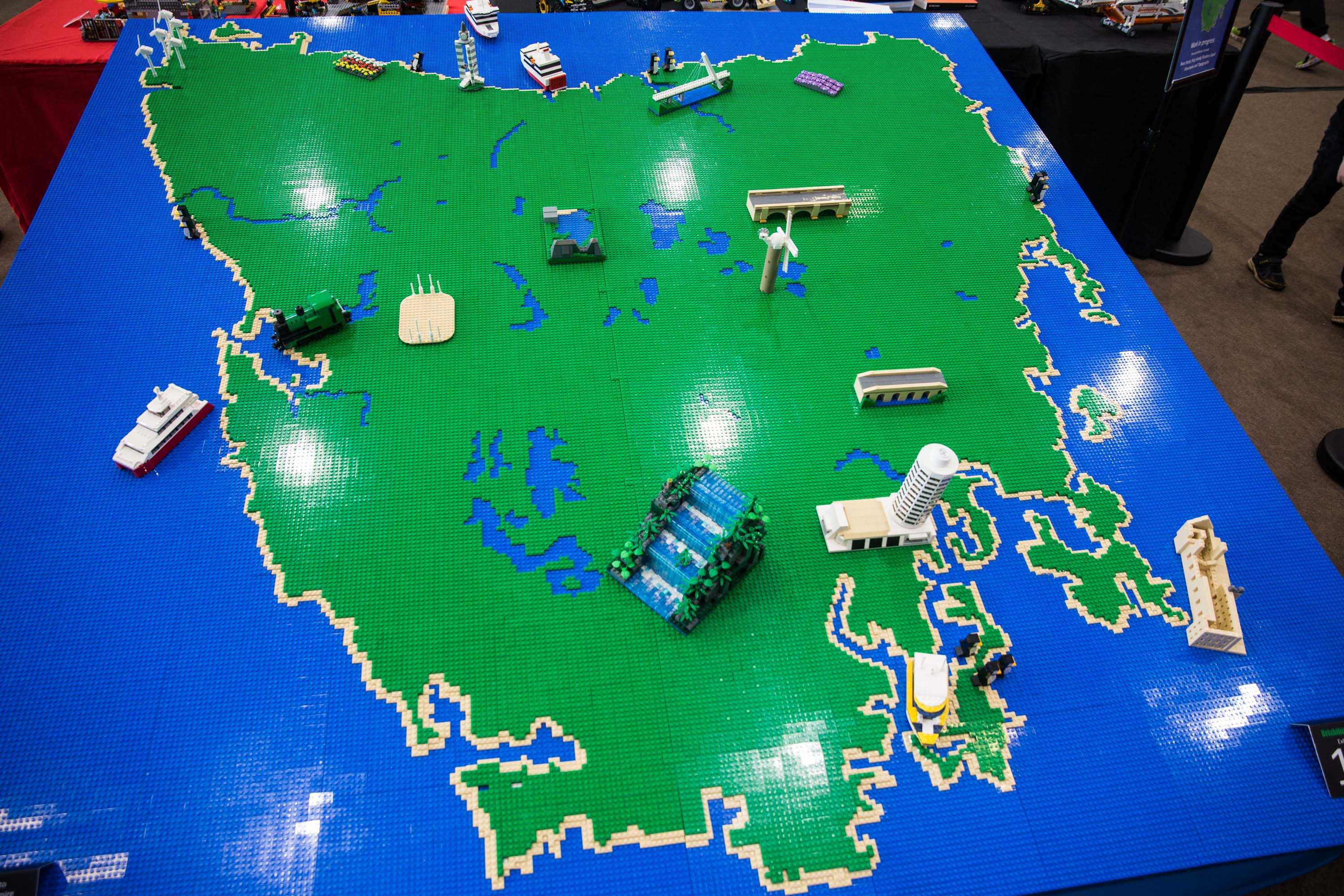 Lego creations of adults-only club on show in Tasmania - ABC News