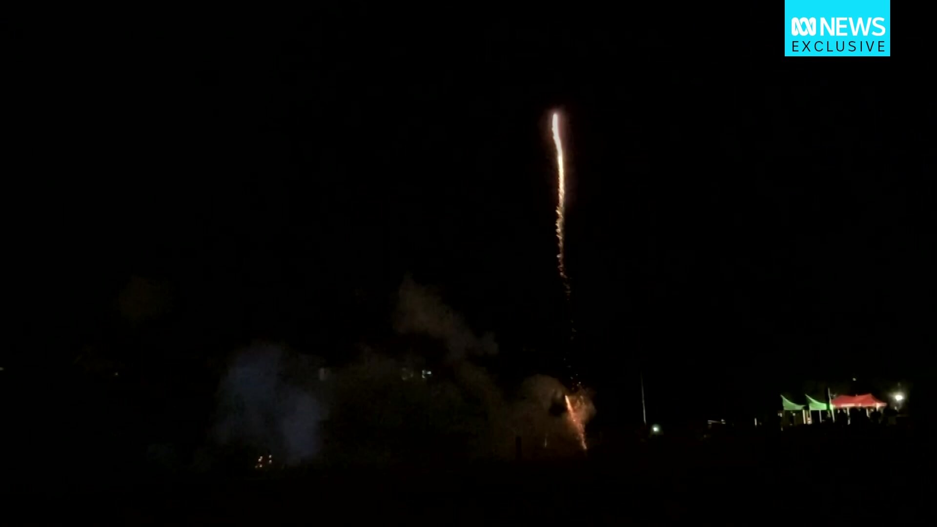 Firework hits audience after malfunction in Sydney - ABC News