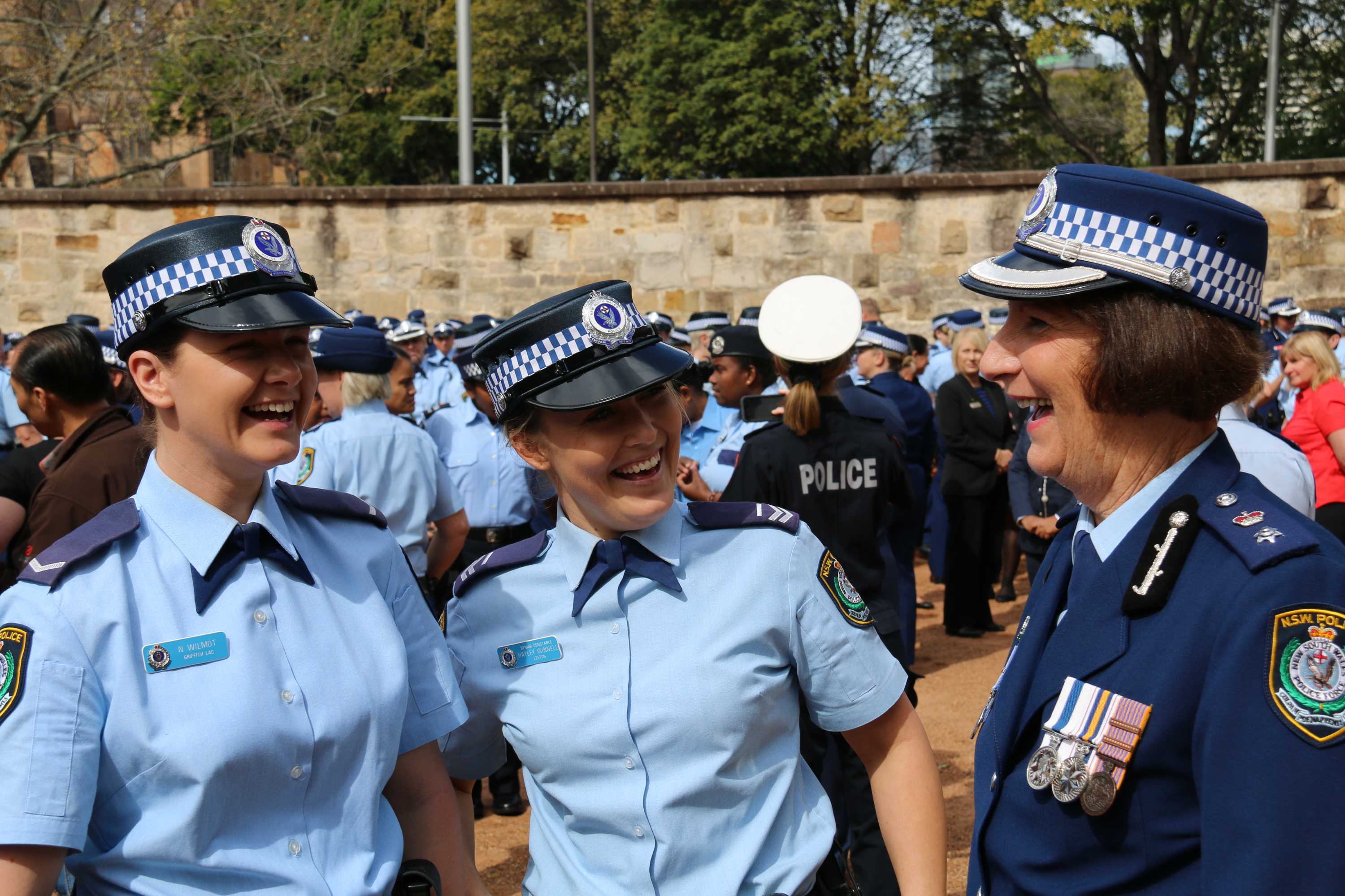 Women in police mark 100 years since entering force with parade through ...