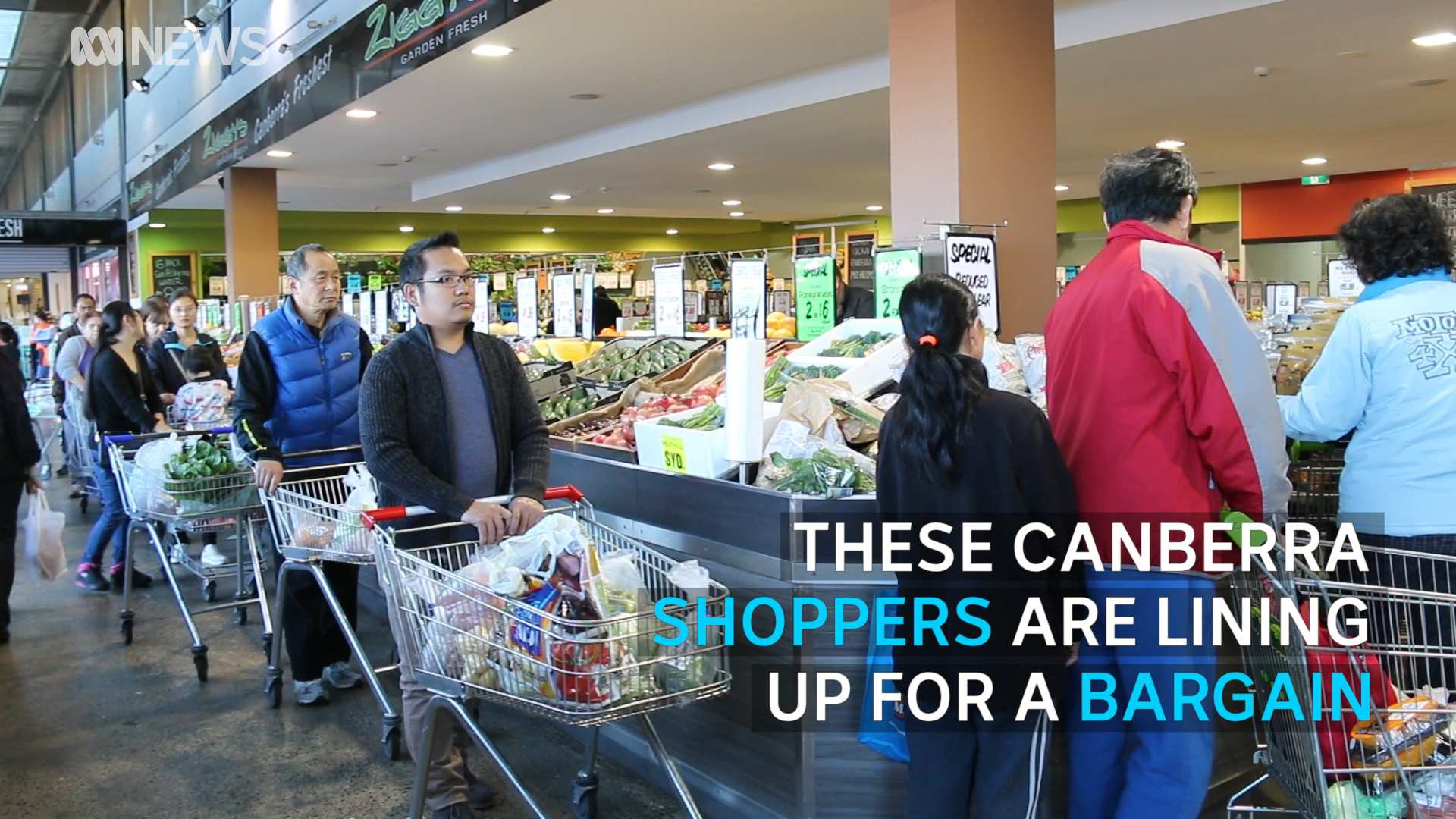 What happens to excess produce at the fresh food markets? - ABC News