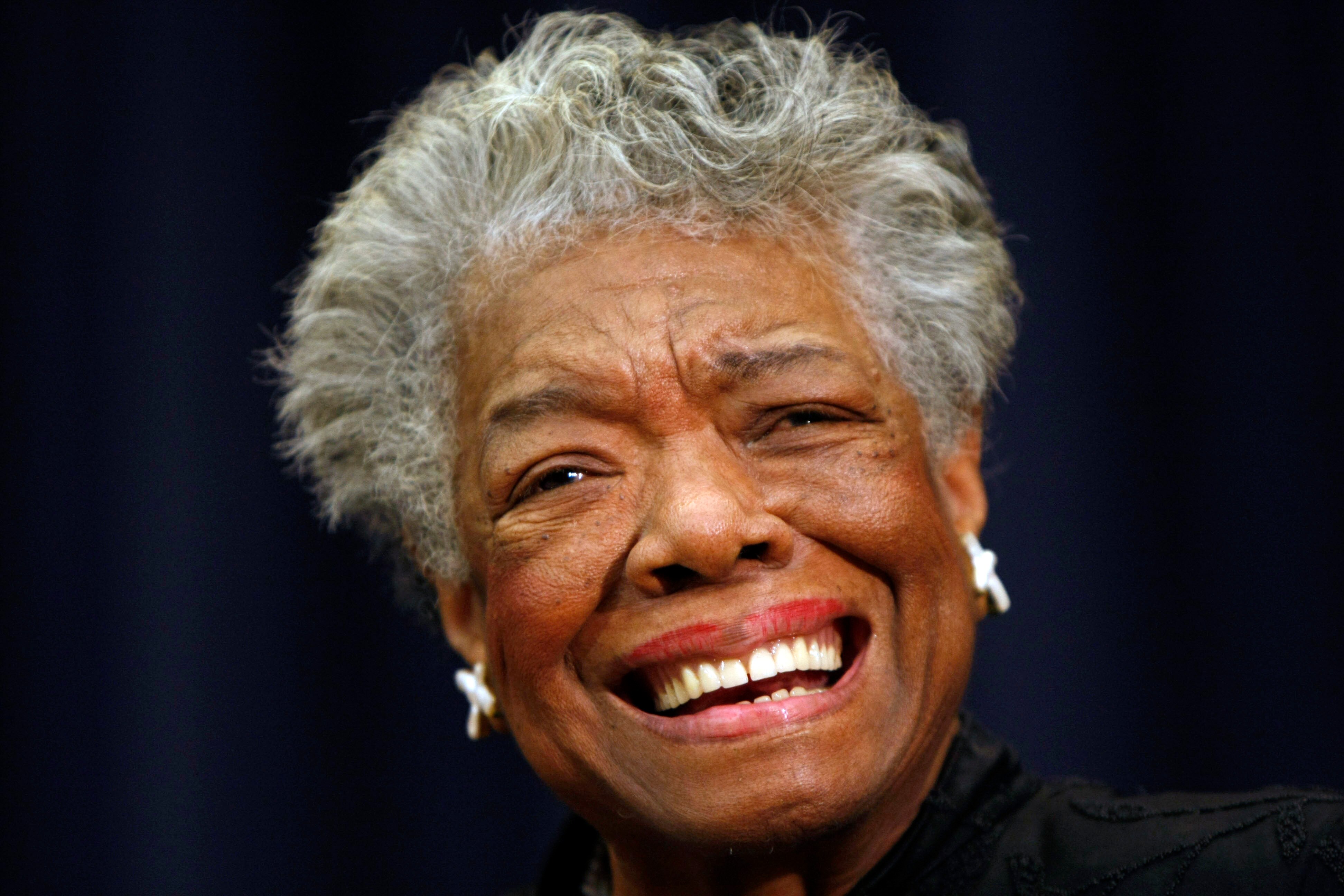 The late poet and civil rights activist, Maya Angelou, becomes first ...