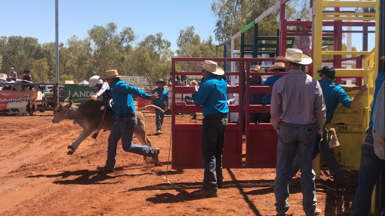 Young cowboy gets to live his dream and ride in outback Dajarra rodeo ...