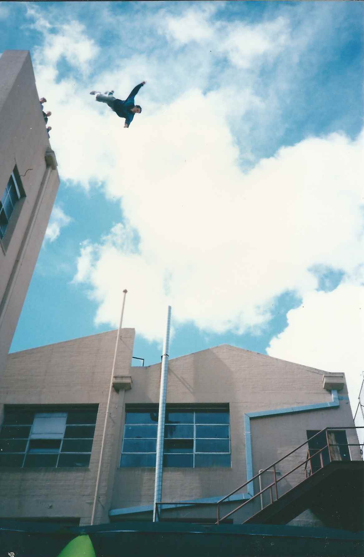 Stuntman Graham Jahne on fire, falling from buildings and other ...