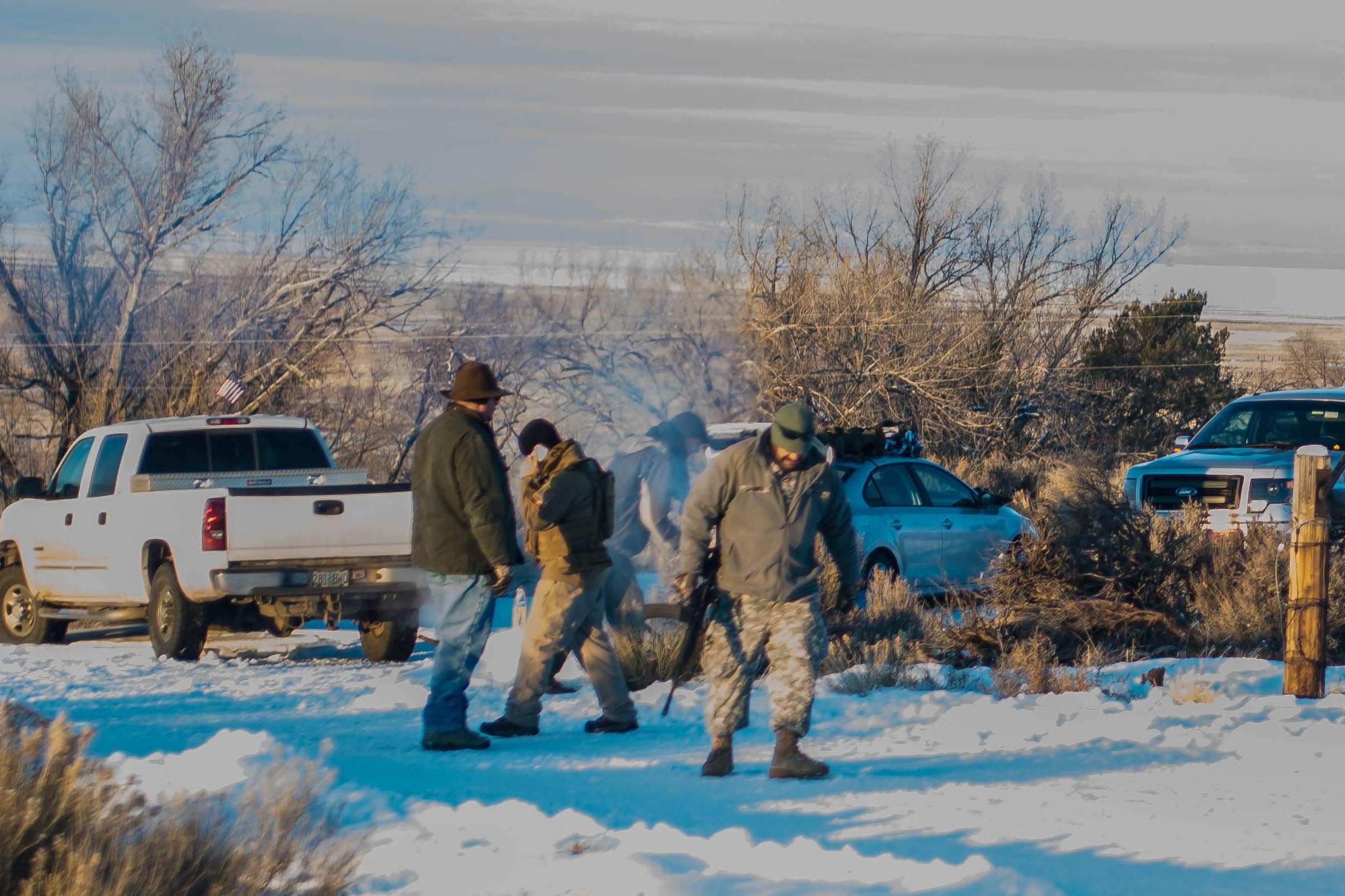 Oregon refuge occupation: 'Militiamen' protest government land ...