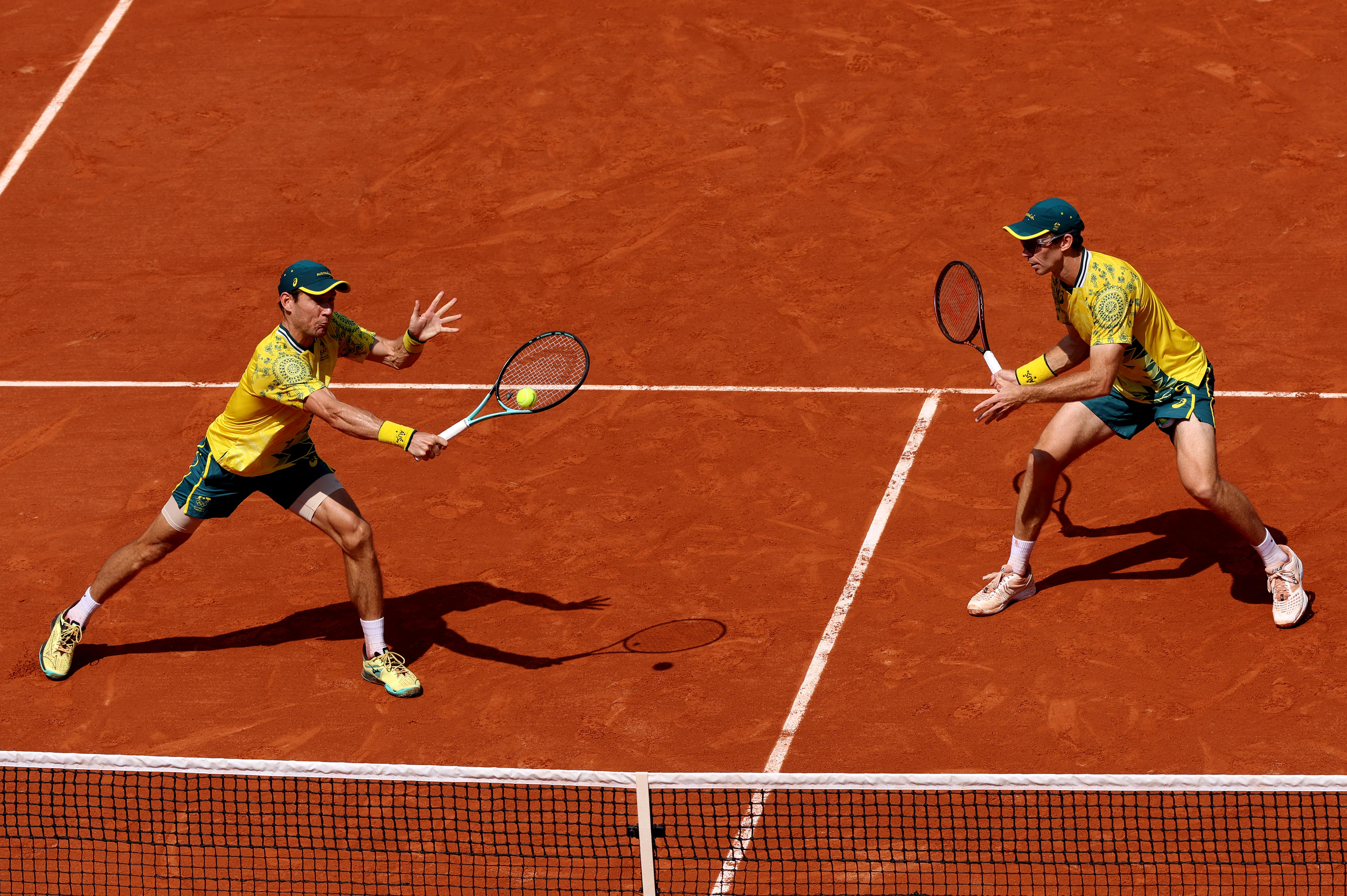 Paris Olympics: Matthew Ebden and John Peers make men's tennis doubles ...