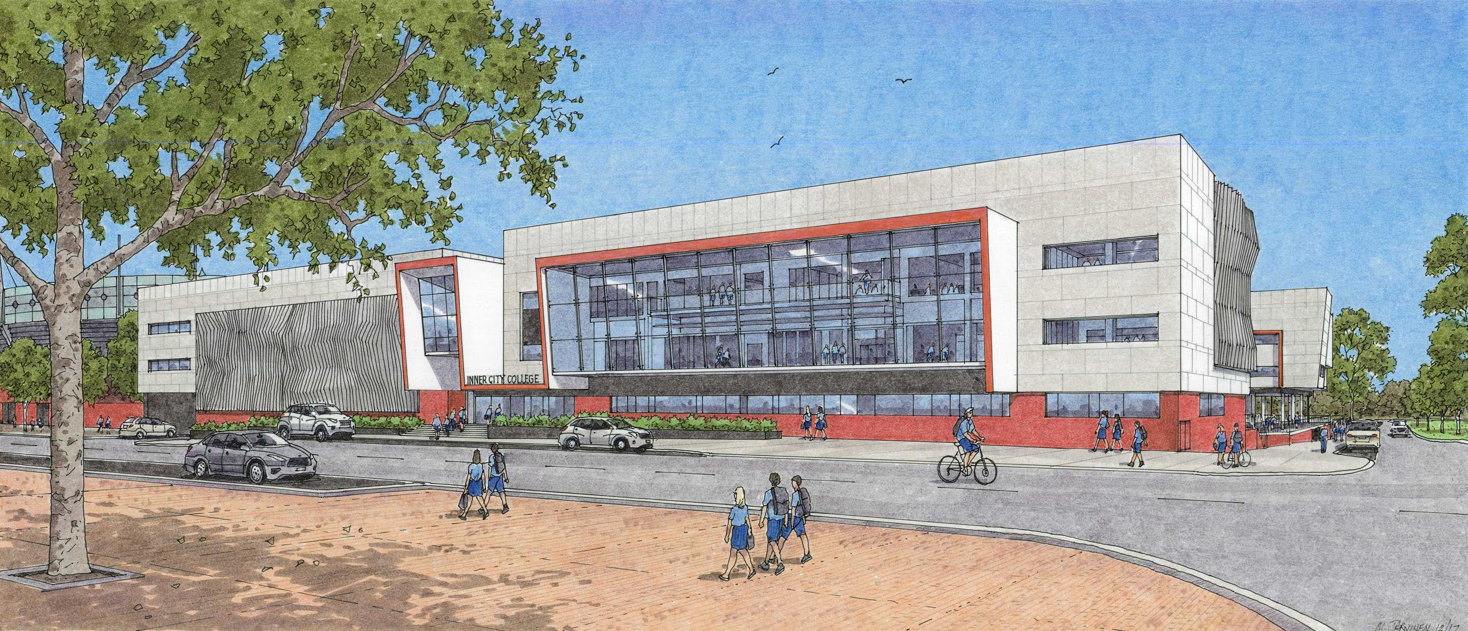 A first look inside Perth's new inner city high school being built next ...