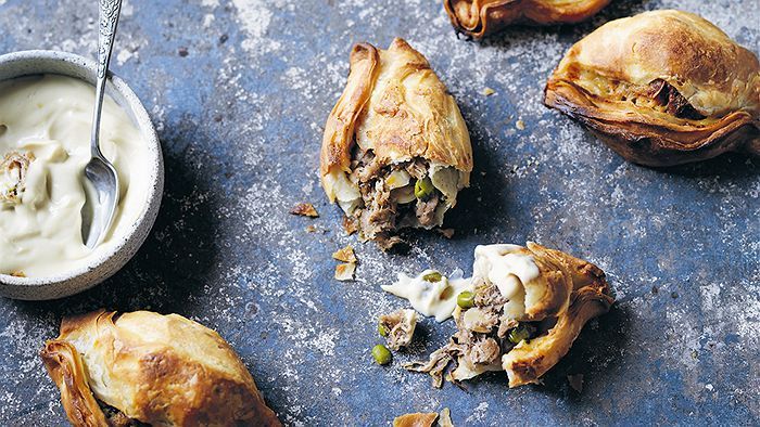 Pork and Pea Pastizzi with Mustard Mayonnnaise - ABC News
