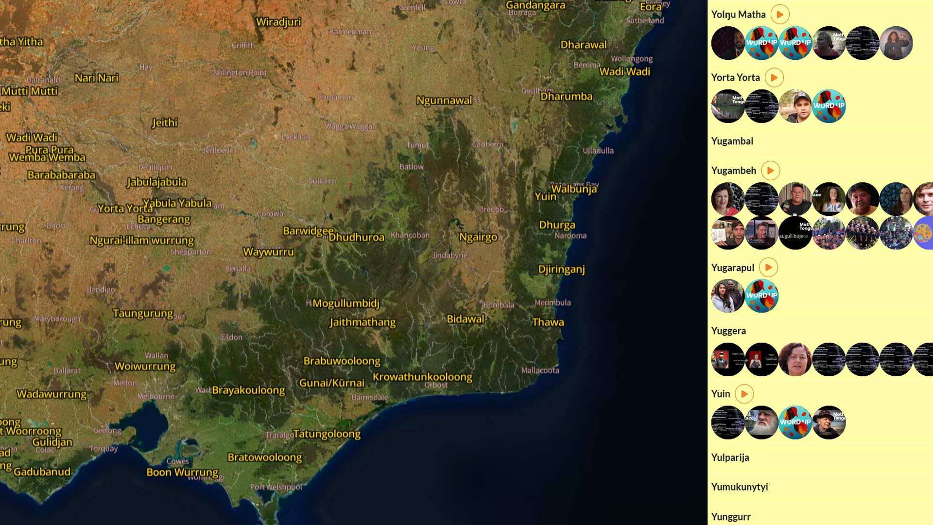 This Indigenous language map helps kids understand Australia - ABC ...