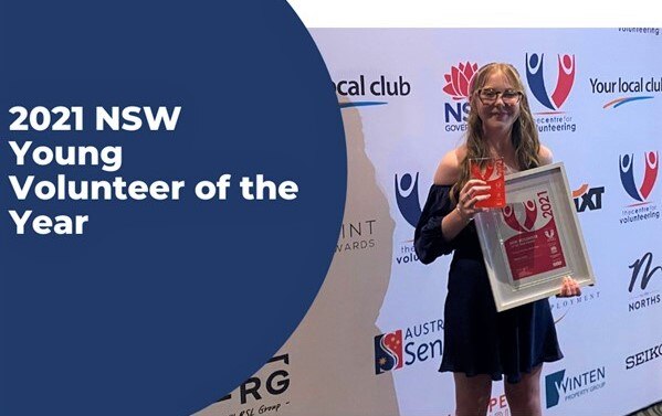 Abbie Kelly, 12, named NSW Volunteer of the Year and Young Volunteer of ...