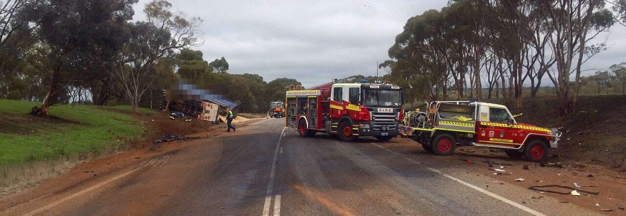 One dead, another freed from wreckage after Great Eastern Highway crash ...