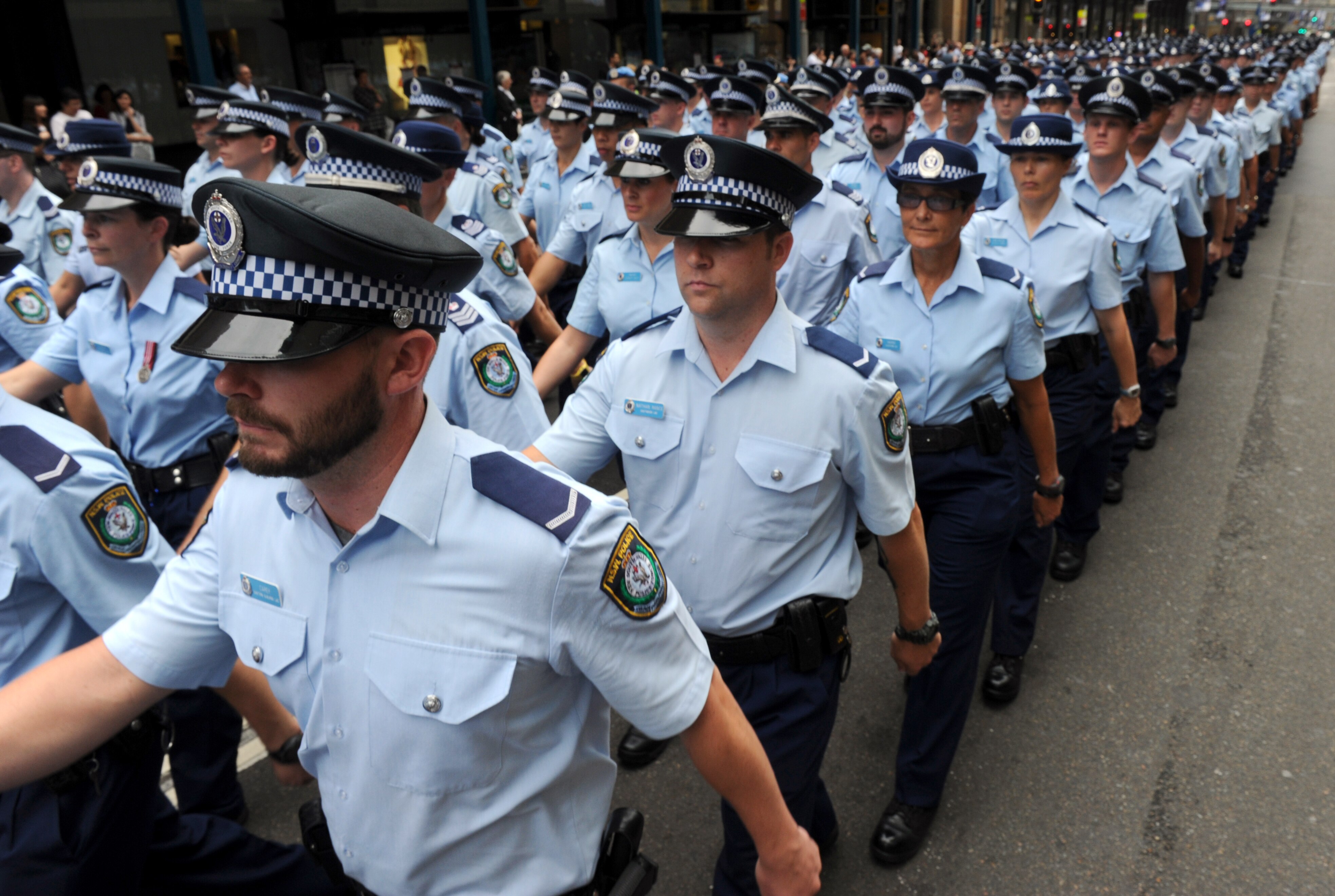 March celebrates 150 years for NSW Police Force - ABC News