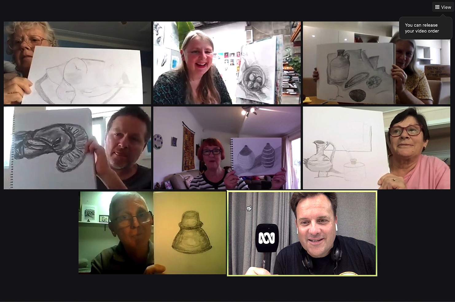 Zoom-savvy art students see COVID-19 as no barrier to keeping on top of ...