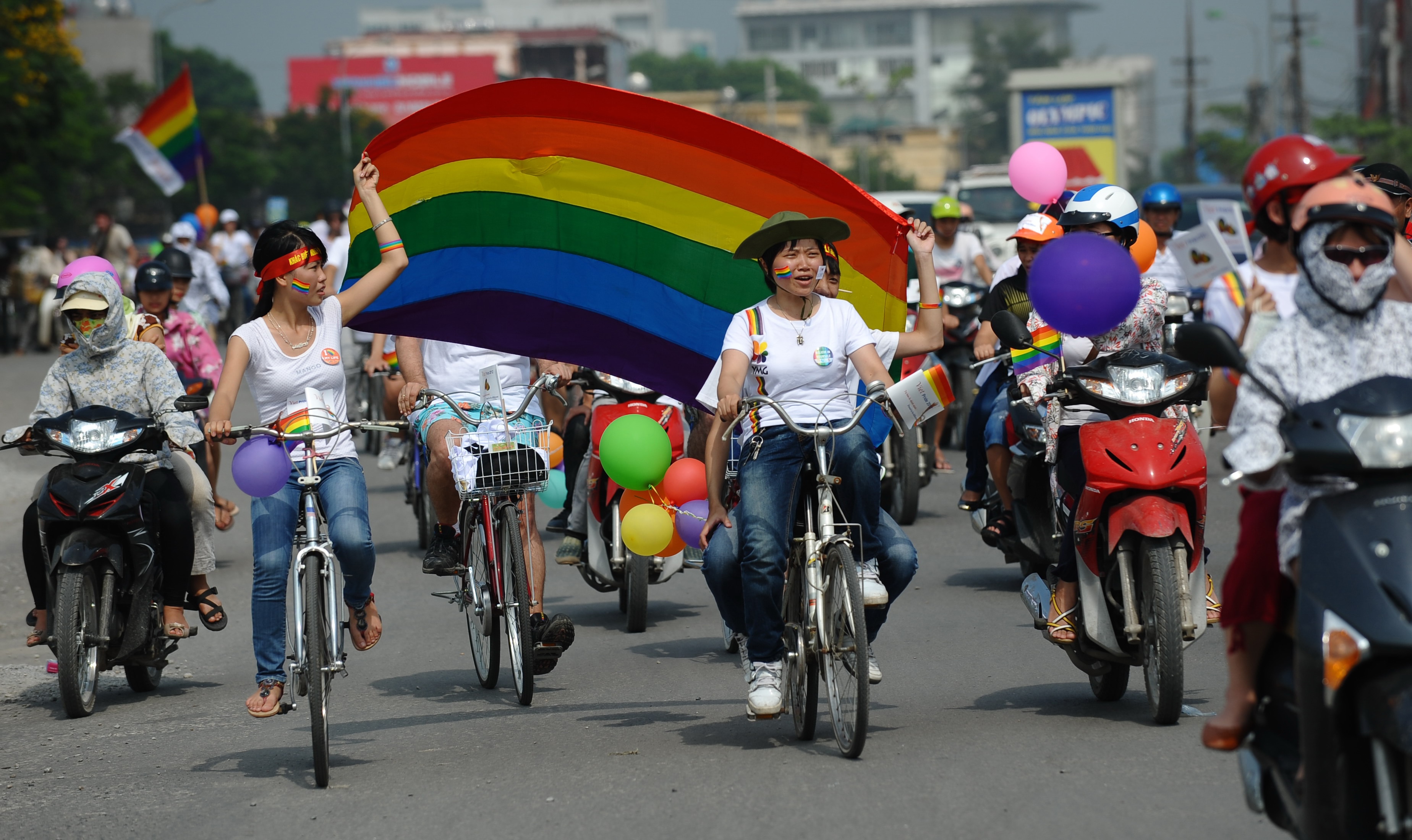 Vietnam holds first gay pride parade - ABC News