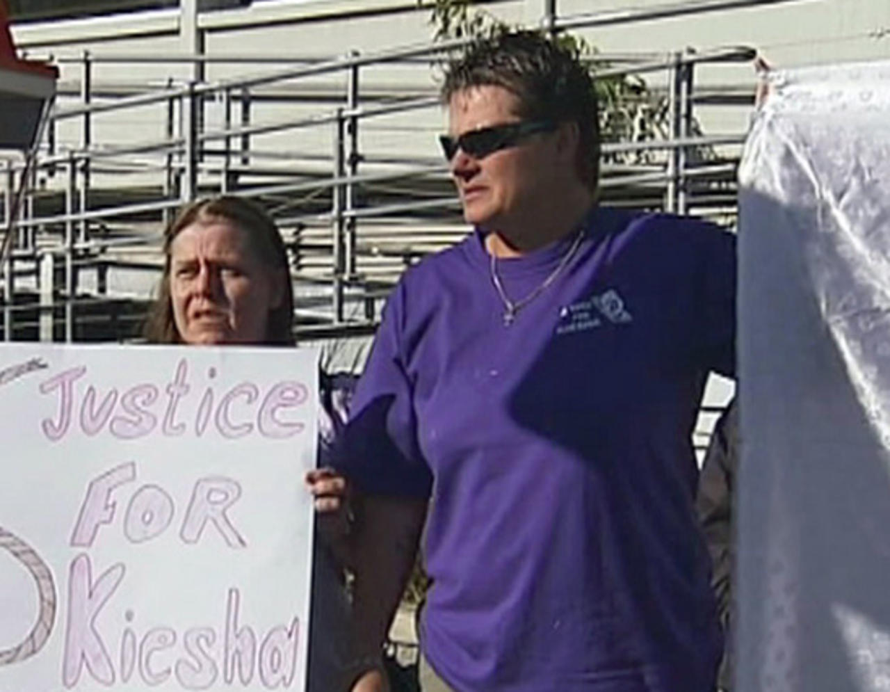 Protests as Kiesha's mother faces court - ABC News