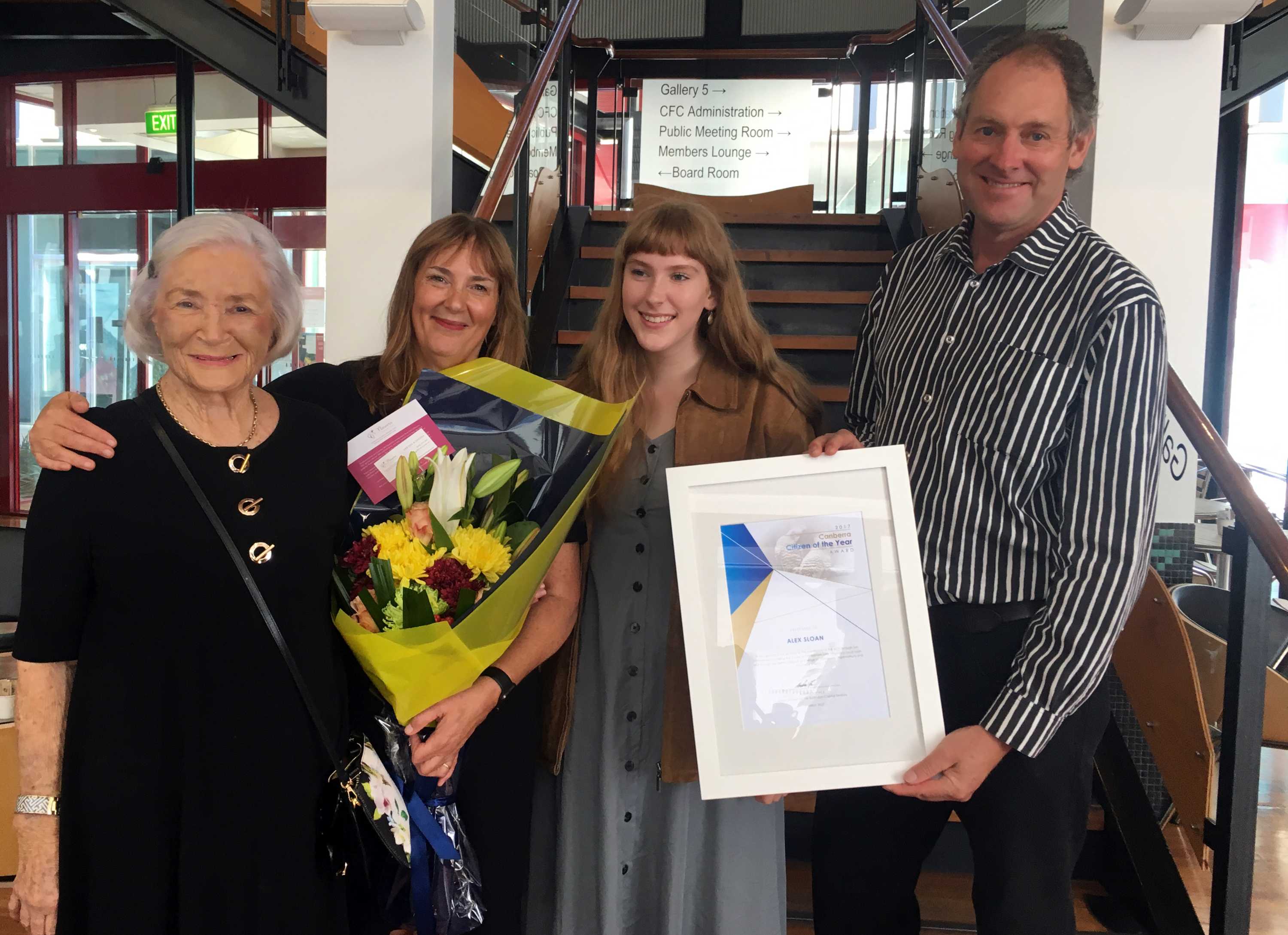 Alex Sloan named 2017 Canberra Citizen of the Year for radio, charity ...
