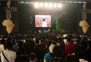 Live 8 kicks off in Japan - ABC News