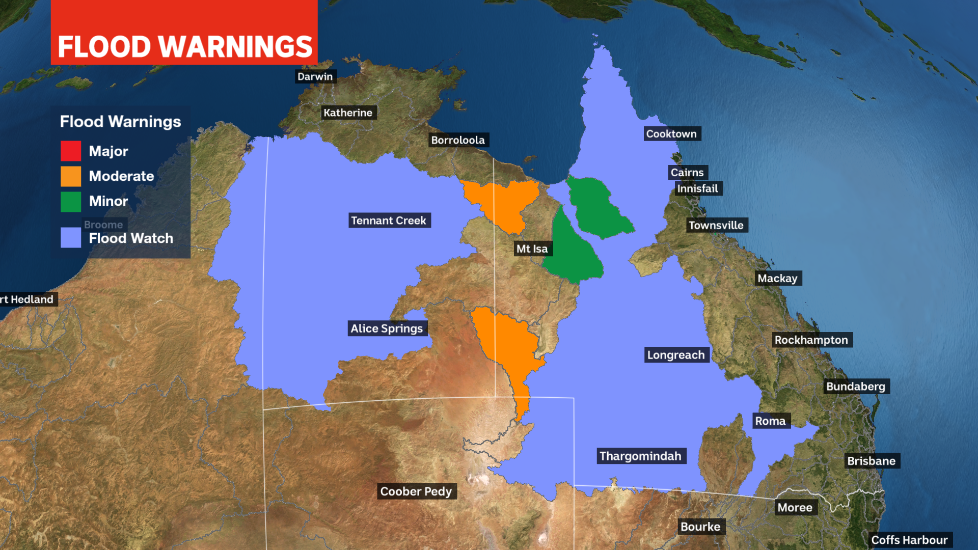 Record outback rains could eventually move south this Easter - ABC News