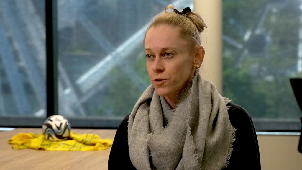 Fiona Crawford speaks about the Matildas - ABC News