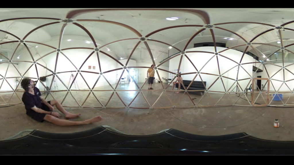 Timelapse footage of tiny transparent dome being constructed - ABC News