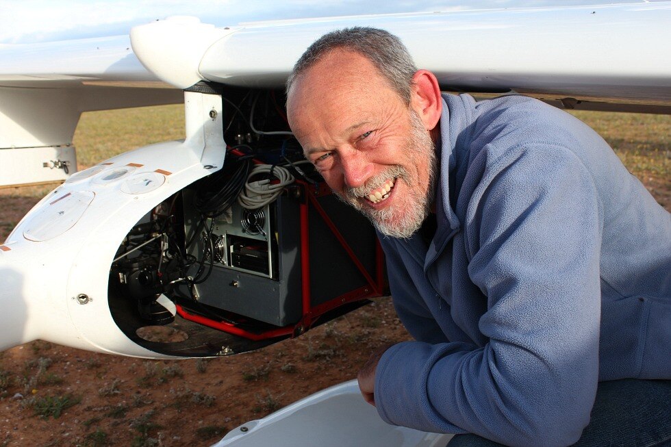 Flying lab filled with remote sensing equipment checks health of plants ...