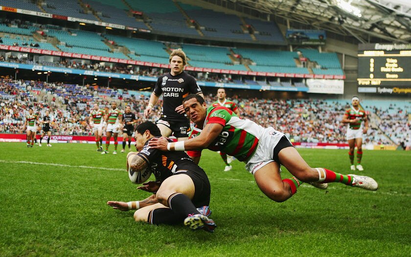 Rampant Tigers blitz Rabbitohs - ABC News