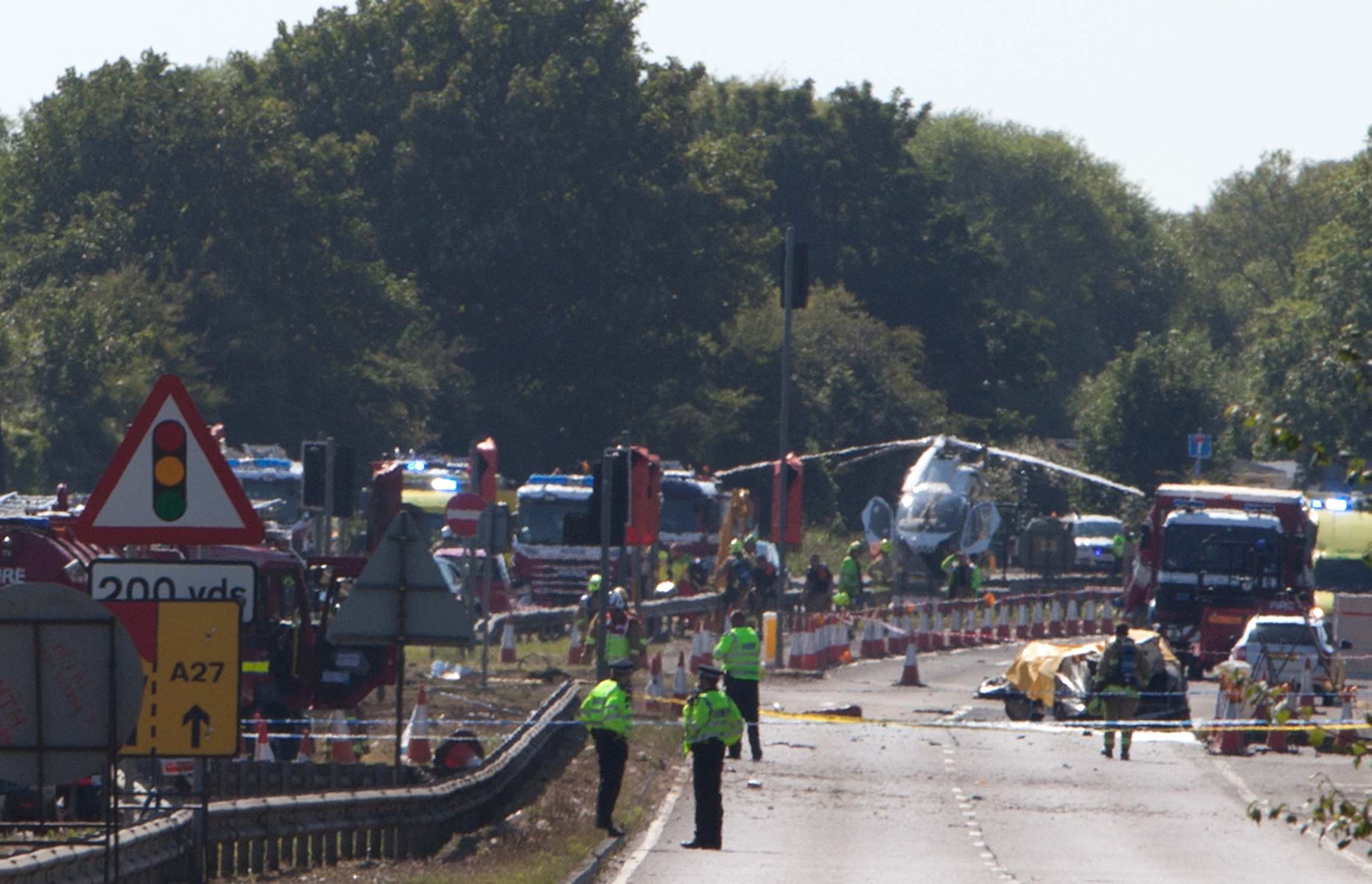 Seven killed in Shoreham Airshow crash after military jet crashes into ...