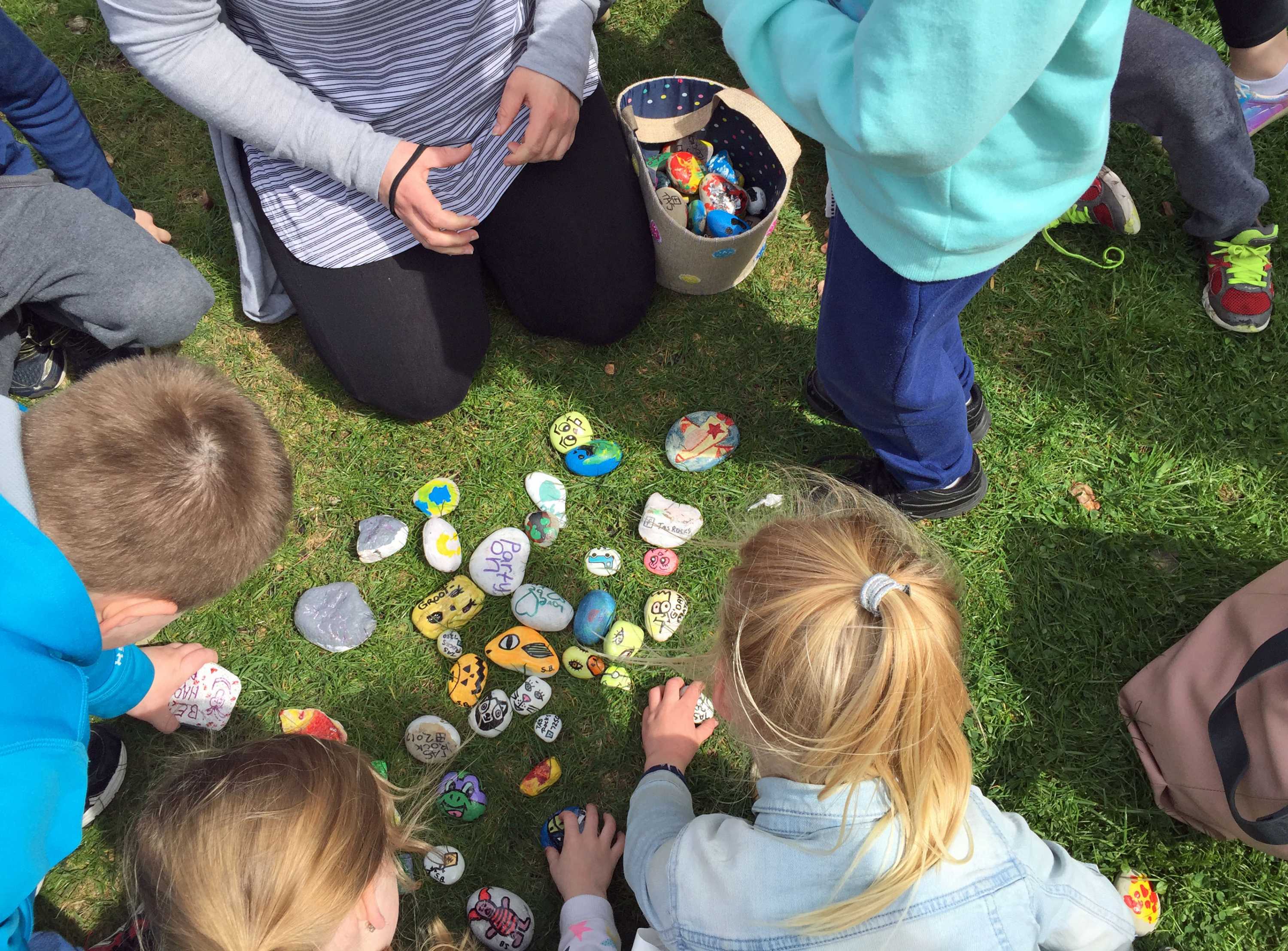 Tas Rocks hide-and-seek challenge on a roll with kids these school ...