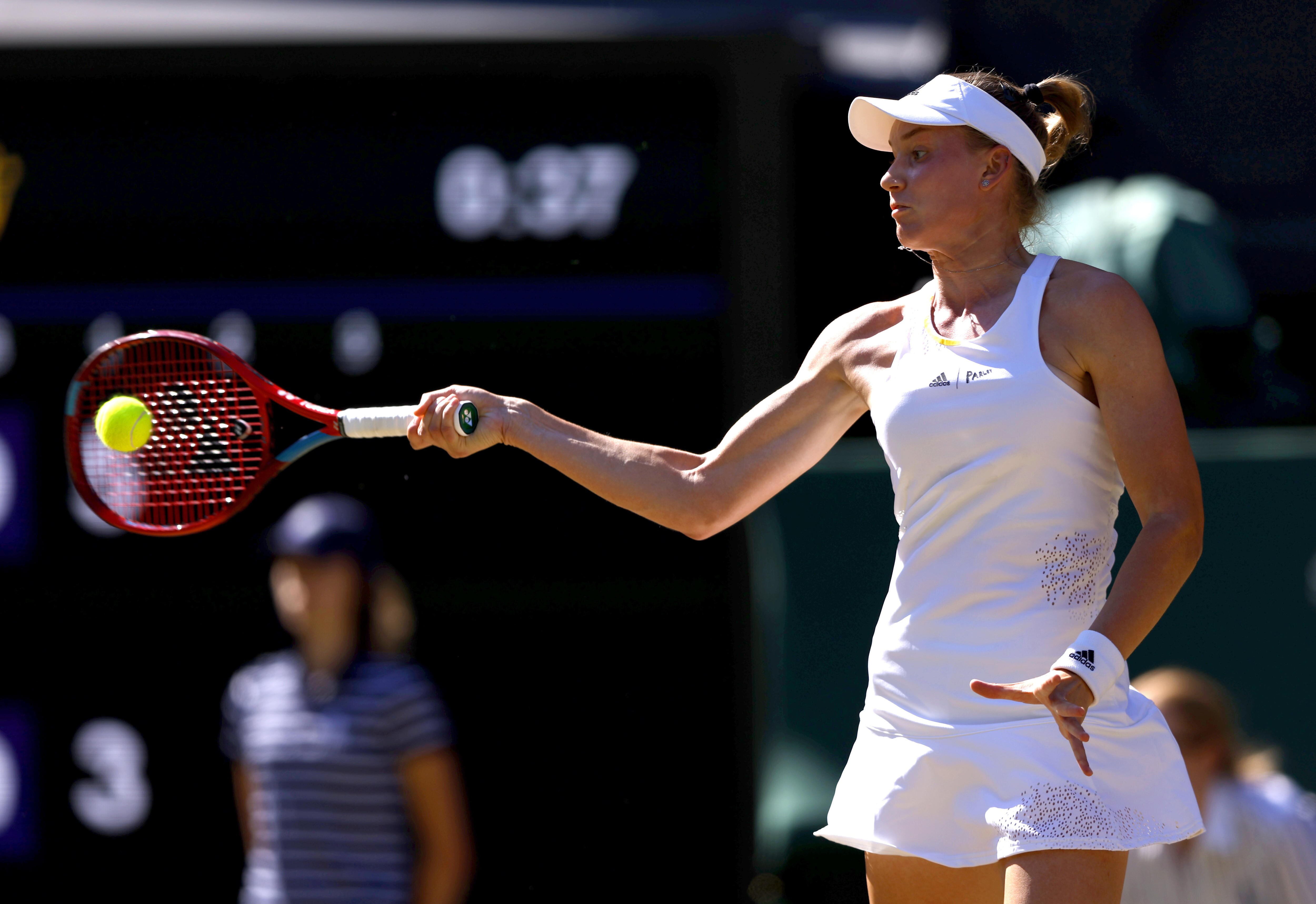 Ons Jabeur will take on Elena Rybakina in the Wimbledon women's singles ...