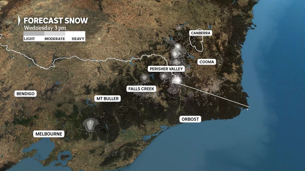 Snow forecast - ABC News